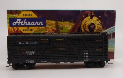 Athearn 1773 HO Scale Texas & Pacific Blue Box Stock Car Kit | eBay