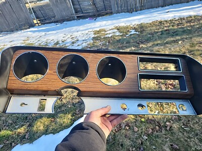 1970 1971 72 Pontiac GTO Lemans Tempest Dash Bezel Speedometer Gauge ...