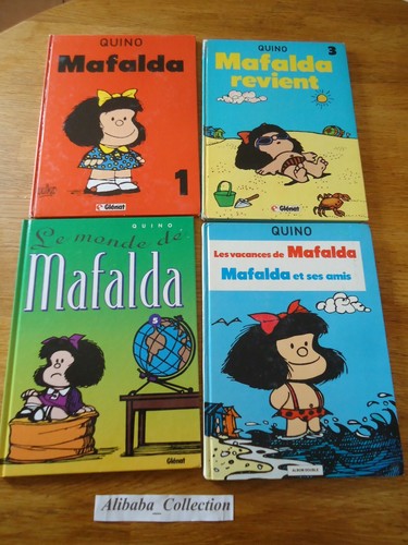 LOT BD ** QUINO MAFALDA 1 3 5 8 9 ** Humour GLENAT Livre | eBay