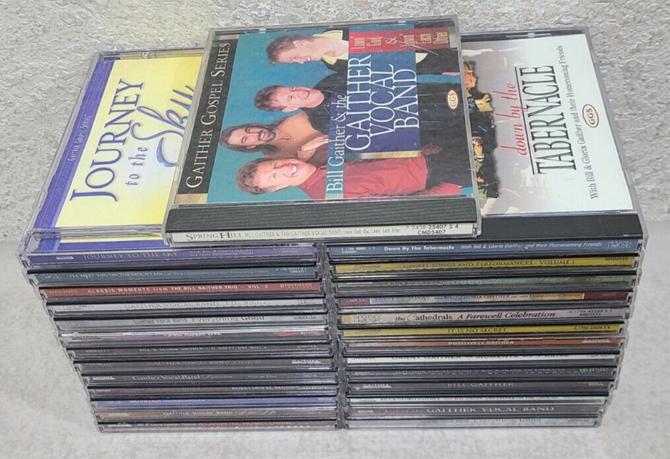 Gaither Gospel Series Vocal Band Religious Music CD Lot Of 27 I Do ...