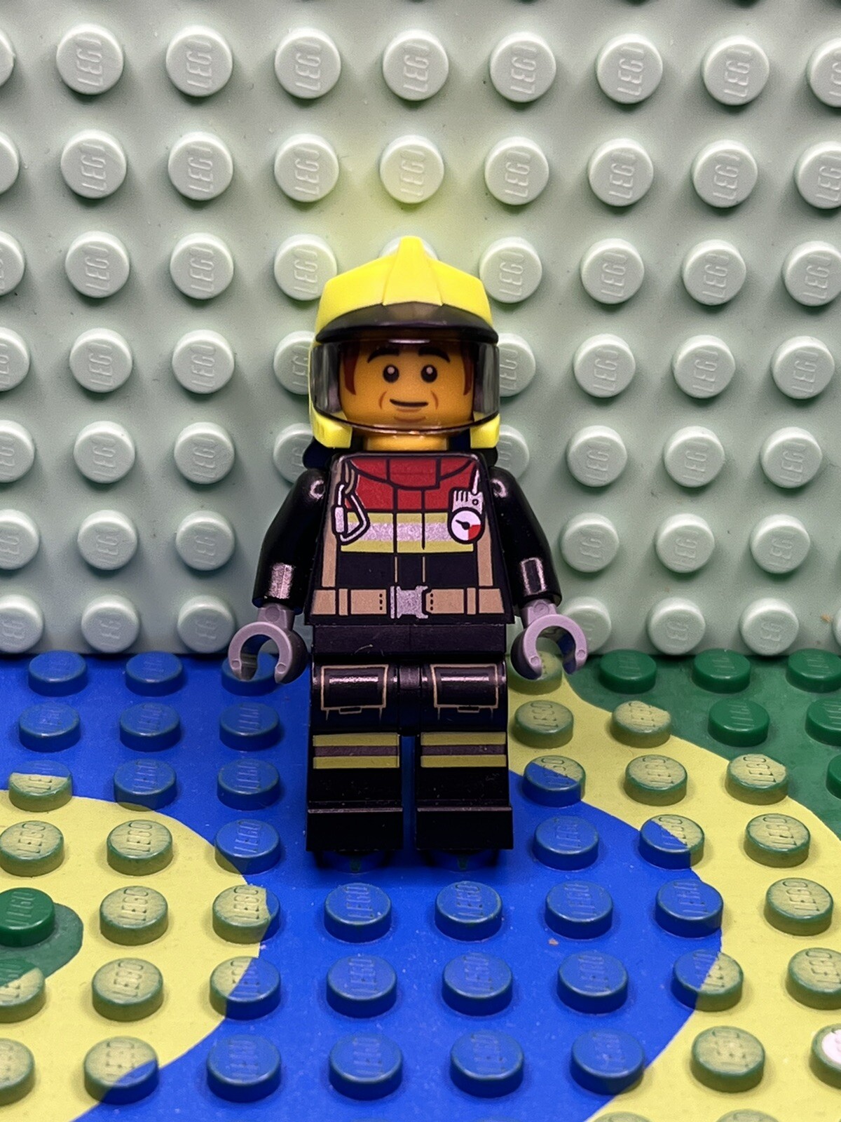 Lego Fire Minifigure Classic Town Cty1362 Bob | eBay