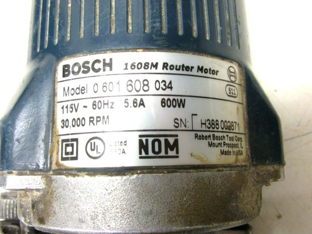 Bosch 1608 Laminate Trimmer Router for sale online | eBay