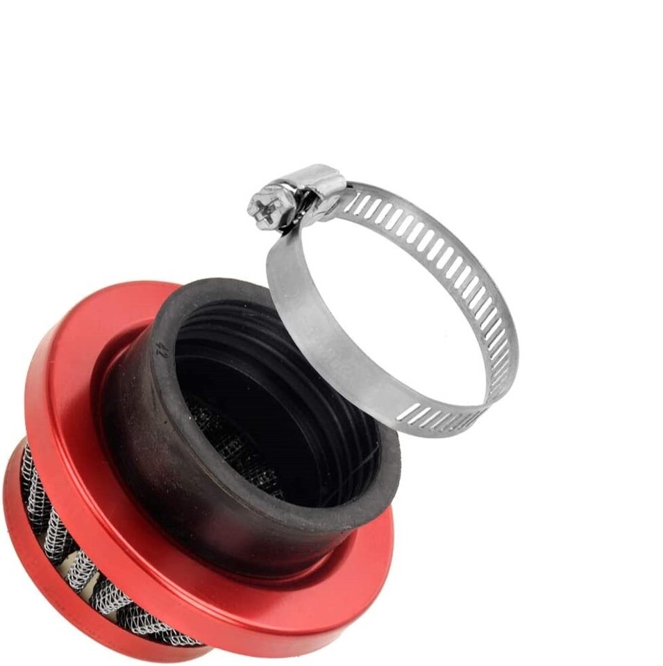35mm / 39mm / 42mm LOW PROFILE AIR FILTER PIT DIRT BIKE ATV I AF41 AF54 ...