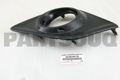 521280K170 Genuine Toyota COVER FR BUMPER HOL 52128-0K170 | eBay