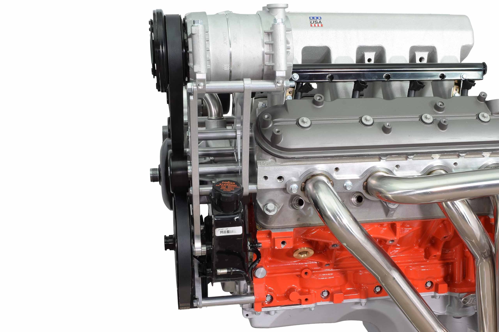 LS Swap 96-98 Vortec Truck HT6 A/C Compressor Power Steering Bracket ...