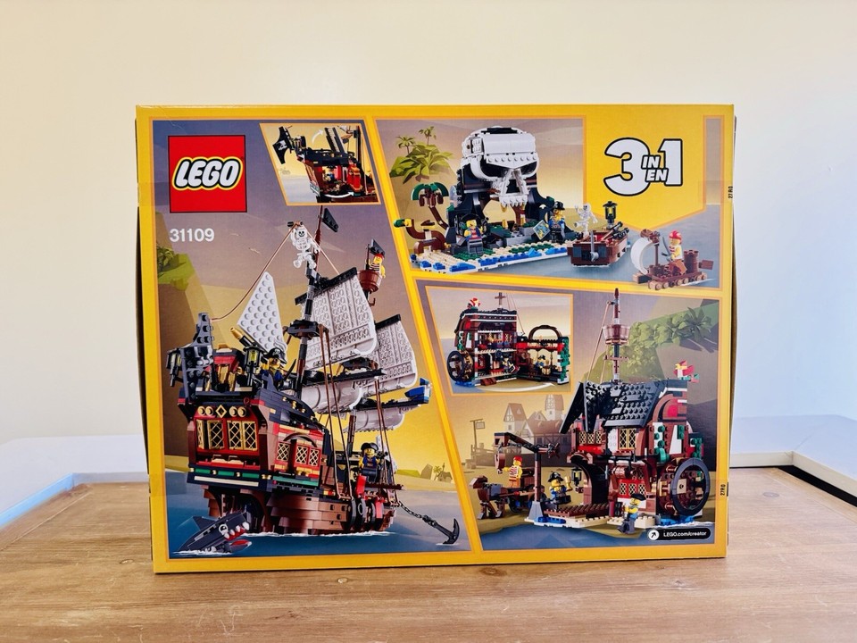 NEW Lego Creator 31109 Pirate Ship 3 In 1 Set UNOPENED | eBay