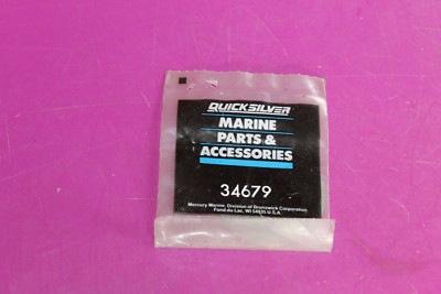 Mercury Quicksilver Plate. Part 34679. Acquired from a closed ...
