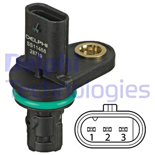 DELPHI SS11468 CAMSHAFT POSITION SENSOR 55565709 25195556 for GM OPEL ...