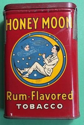 Honey Moon Rum Flavored Tobacco Vintage Pocket Tin Nice Condition | eBay