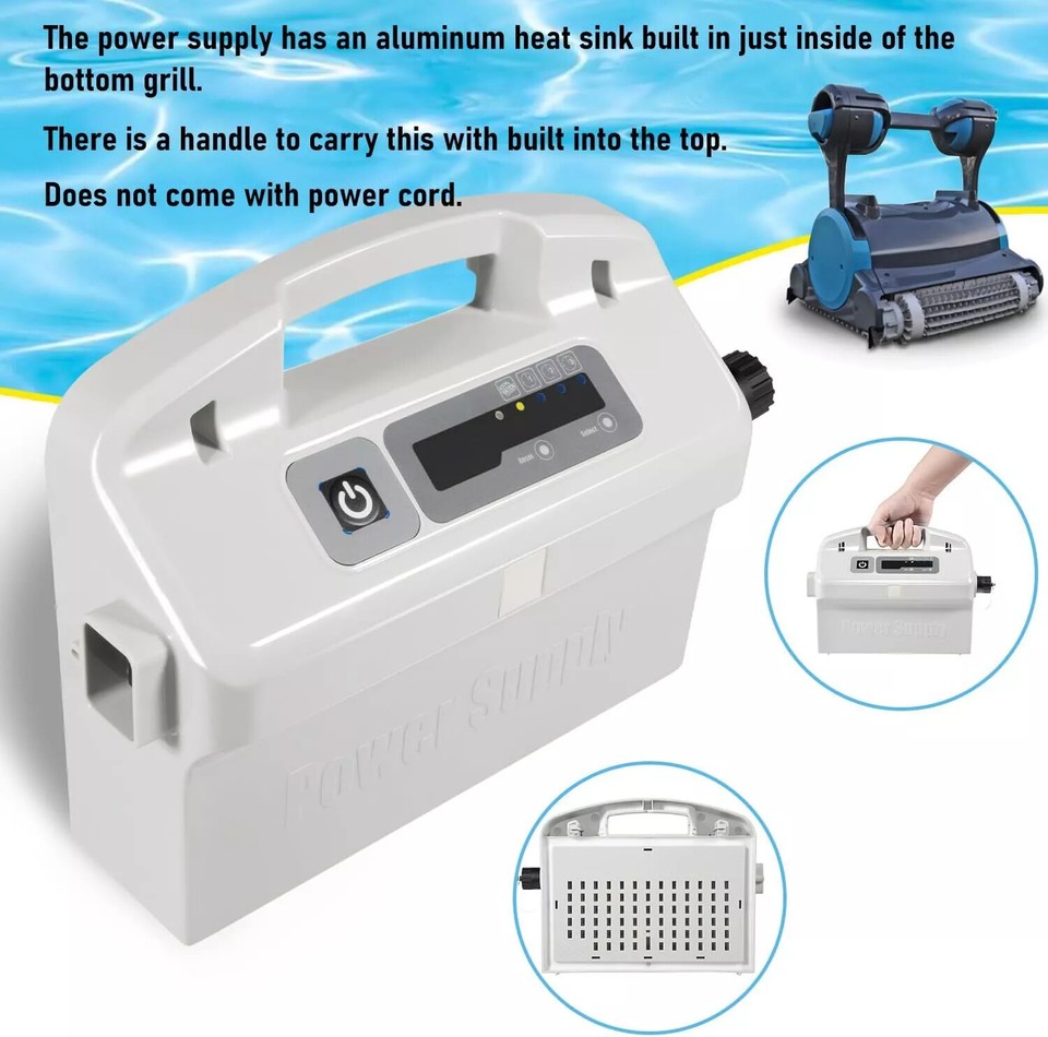 For Maytronics Dolphin Robotic Pool Cleaners Power Supply w/Cord ...