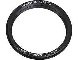 CANON Macrolite Adapter 67 for EF100/f2.8L IS USM MacroLens on MR ...
