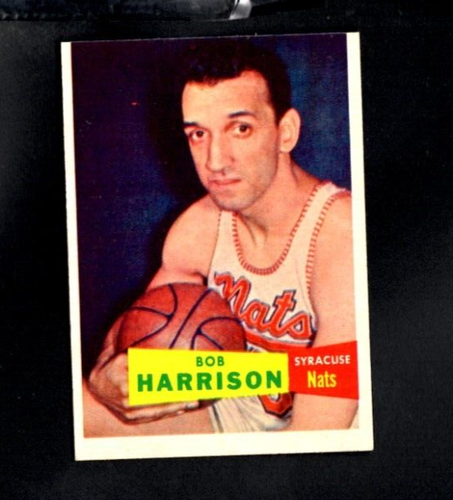 7688* 1957 Topps # 63 Bob Harrison Ex-Mt | eBay