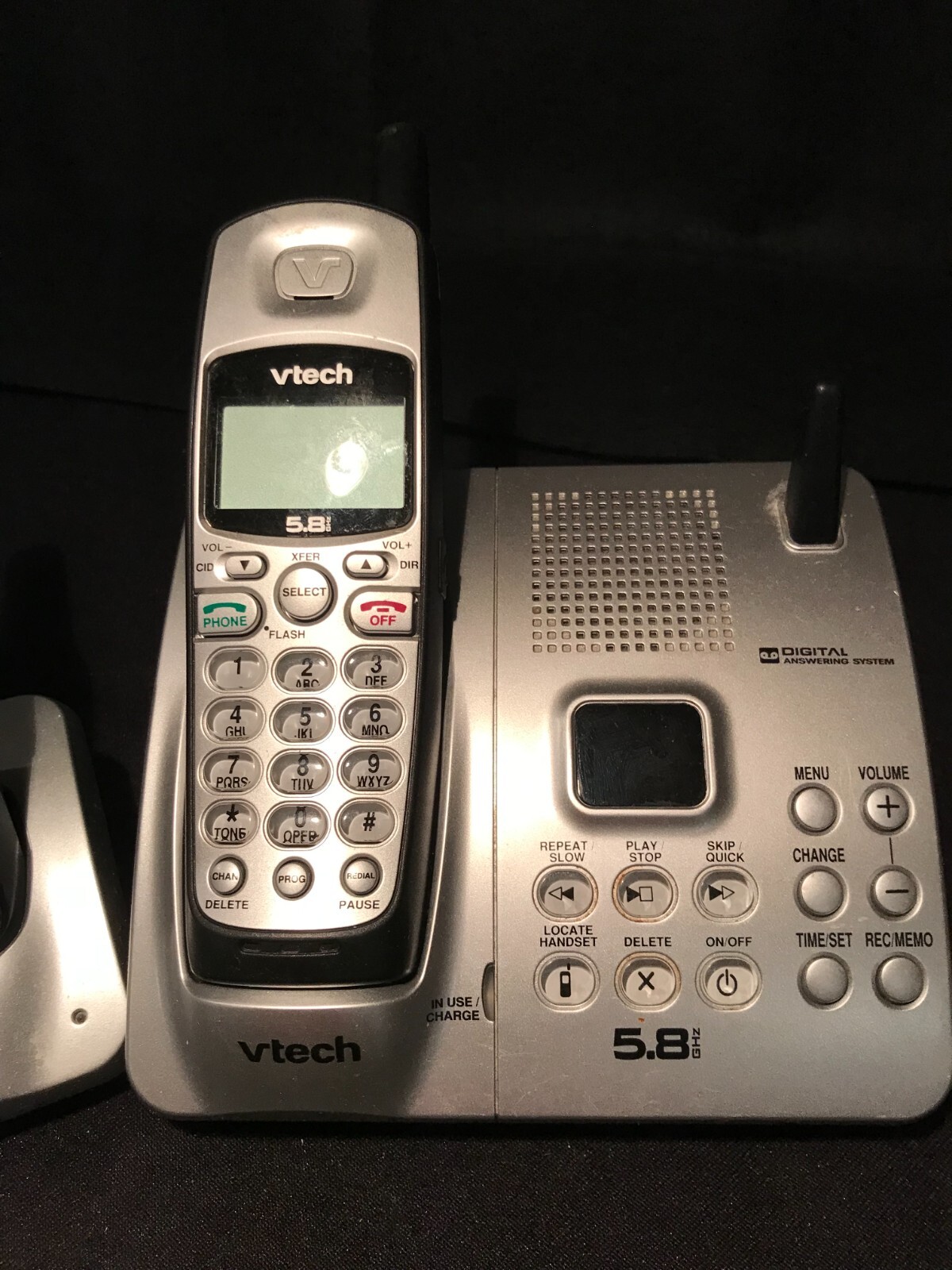 Vtech Digital Answering System 3 handsets 5.8 ghz Model #IA5874 | eBay