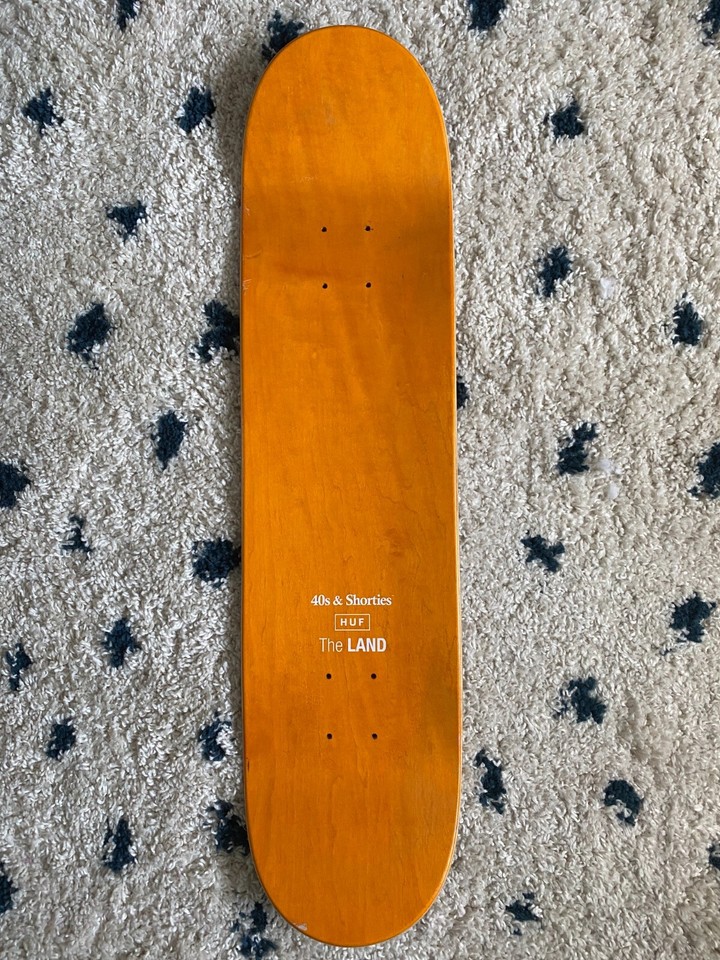 NAS Signed Skateboard Deck The land LA Movie Premier | eBay