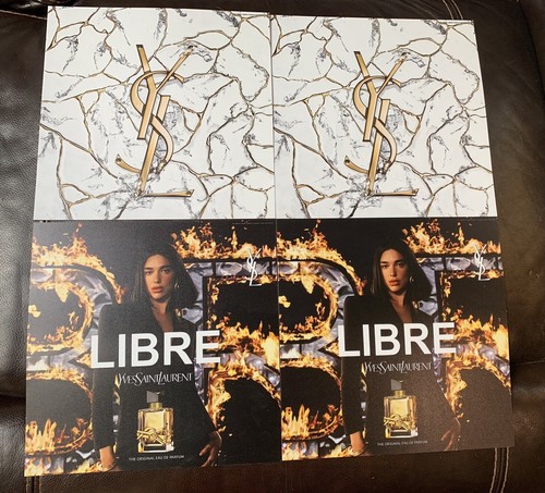 4 Yves Saint Laurent Liber Perfume Plastic 14” Signs | eBay