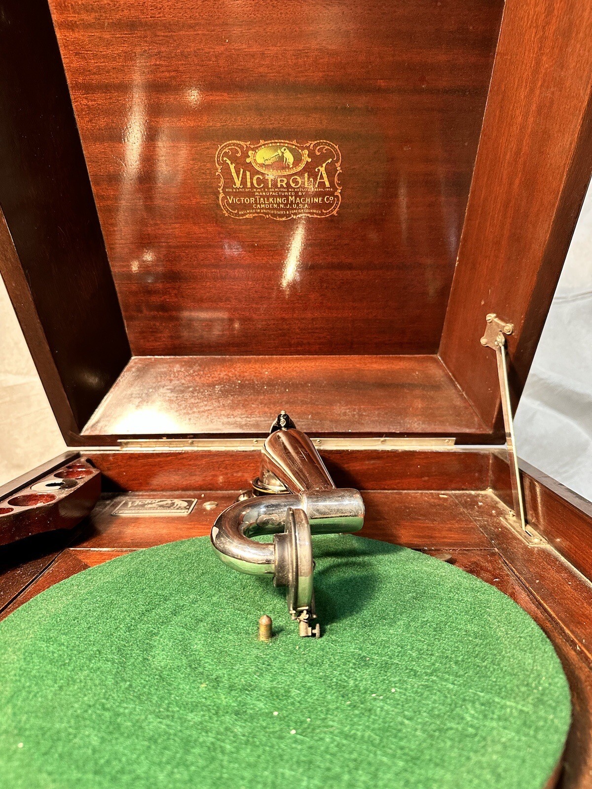Victor Victrola VV-XIV 1912 Rebuilt Reproducer Working Phonograph ...
