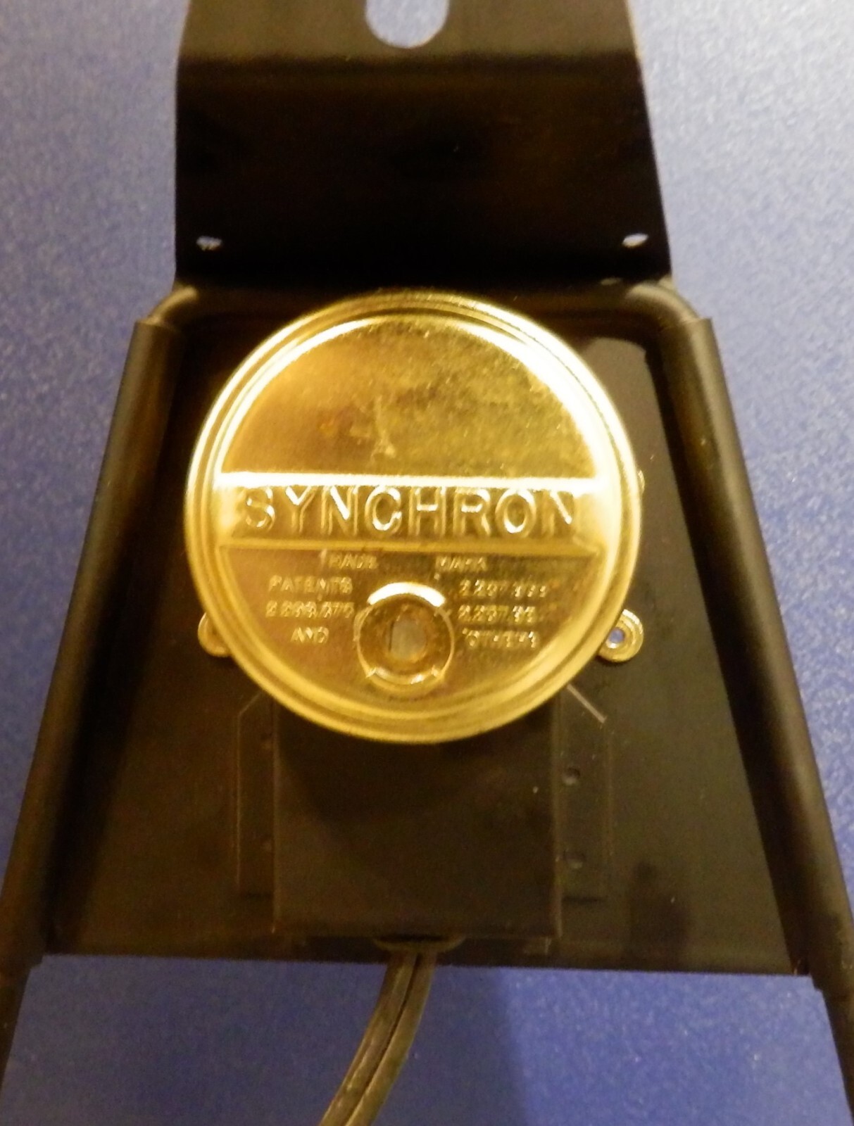 SYNCHRON 610, 60 CY Electric Motor 110V 3W, 12rpm, 6-55, Stand-NOS for ...