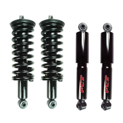 FCS Front Struts & Coil Springs Rear Shocks Kit For Nissan Pathfinder ...