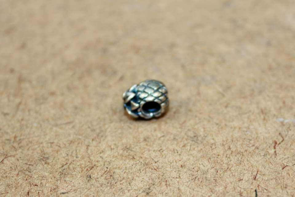 Authentic Pandora 925 SS ALE Pineapple Bead Charm 790363 (105WEJ) | eBay