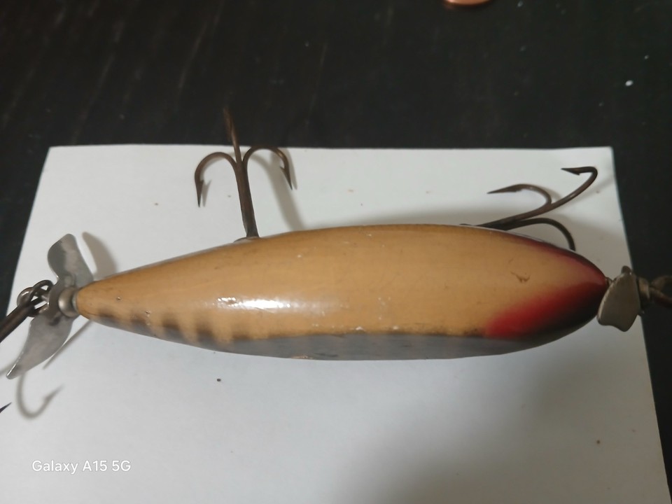 Vintage Creek Chub Injured Minnow wood Fishing Lure | eBay