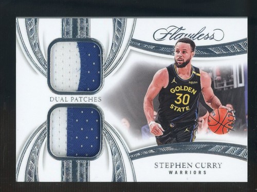 2024-25 Panini Flawless Basketball Stephen Curry GU DUAL PATCHES /25 ...