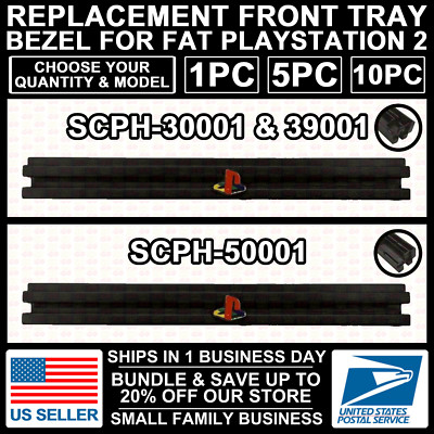 Front Disc Tray Bezel For Sony PlayStation 2 | PS2 Fat 30001 Model ...