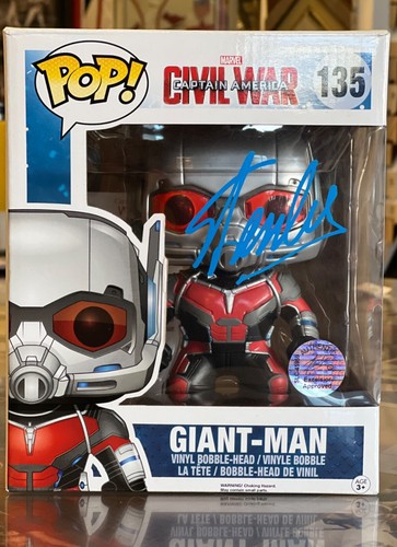 Stan Lee Autographed Giant-Man Funco Pop JSA authenticated | eBay