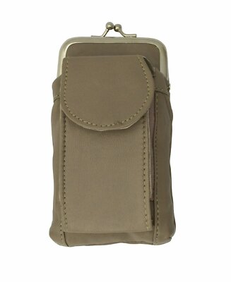 Marshal Leather Cream 100's Cigarette Snap Case Coin Purse | eBay