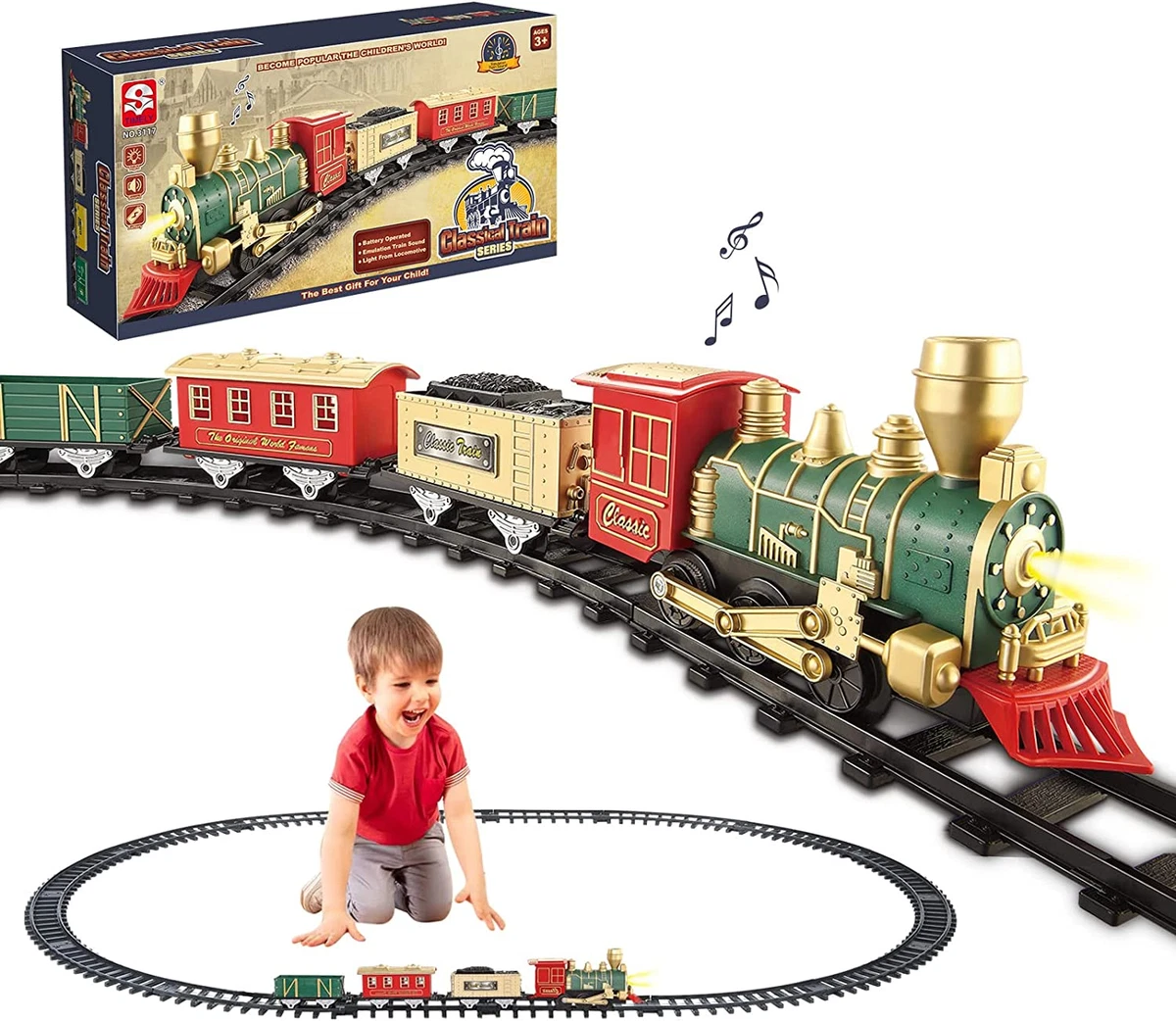 Christmas Toy Train Set