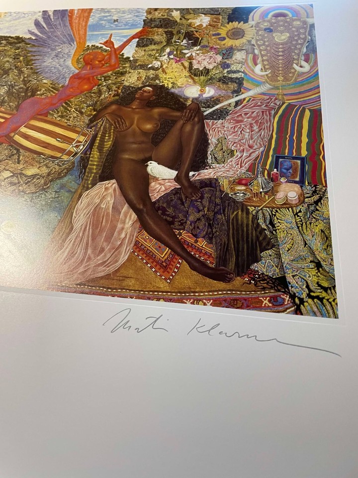 Carlos SANTANA Hand Signed ABRAXAS Official Cover Art Print Mati ...