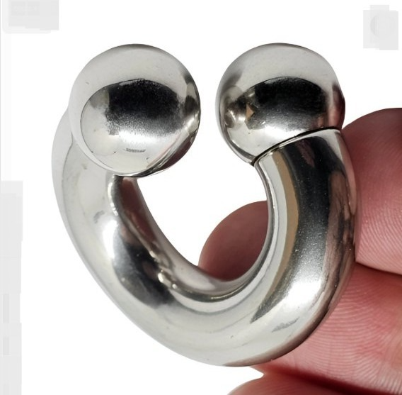 00g Twister Surgical Steel 316L Extend Stretch Prince Albert Ring Heavy ...