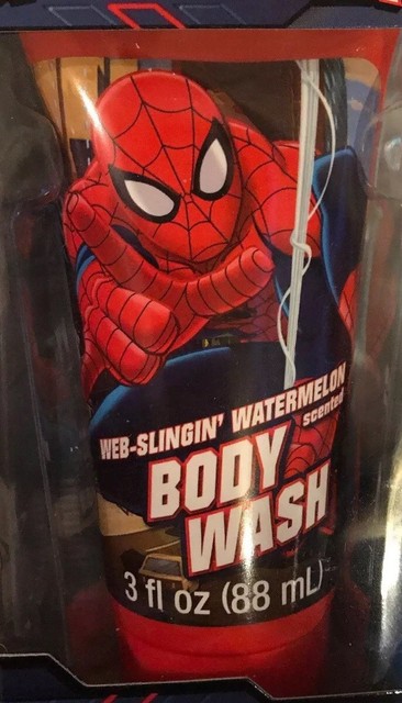 Marvel Spider-man Soap & Scrub Bath Gift Set for sale online | eBay