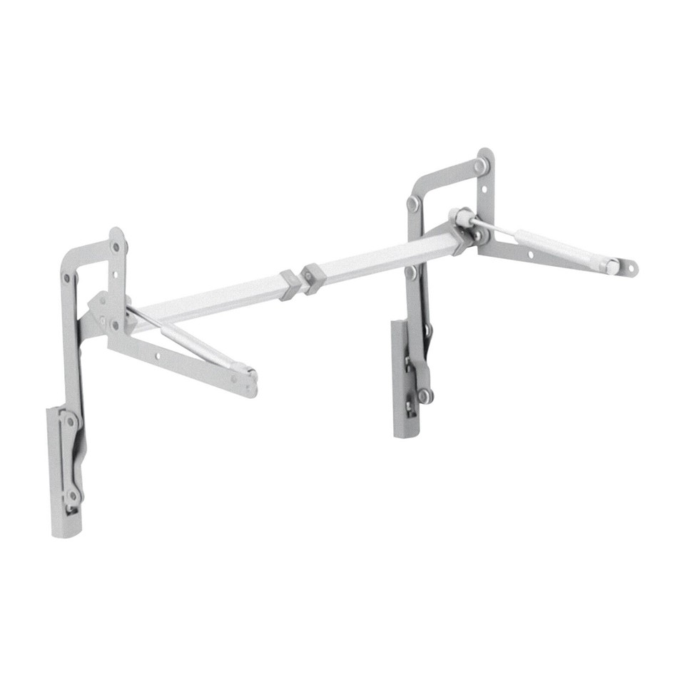 2pcs Cabinet Door Hinges Folding Lift Up Top Vertical Swing Furniture ...