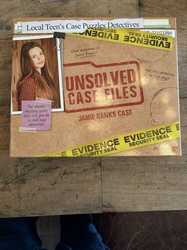 UNSOLVED CASE FILES: Cold Case Murder Mystery Game: Jamie Banks Case ...