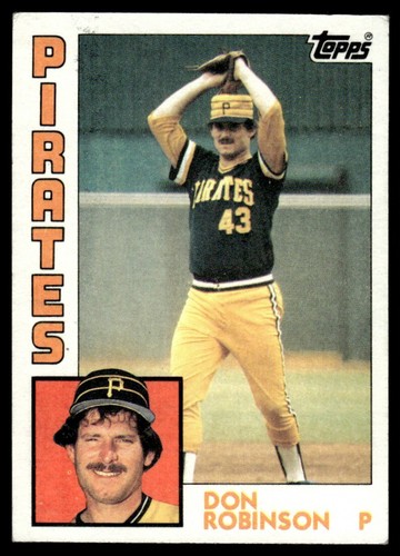 1984 Topps Don Robinson Pittsburgh Pirates #616 | eBay