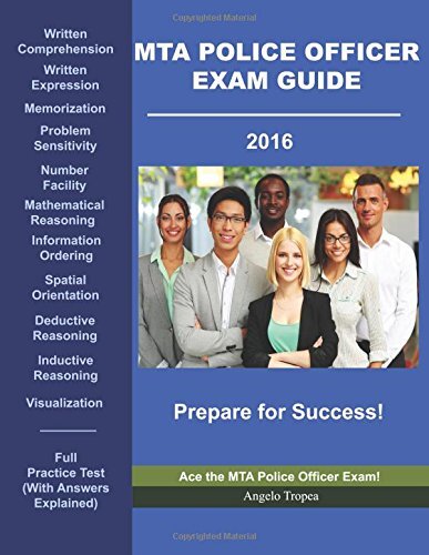MTA POLICE OFFICER EXAM GUIDE By Angelo Tropea **BRAND NEW ...