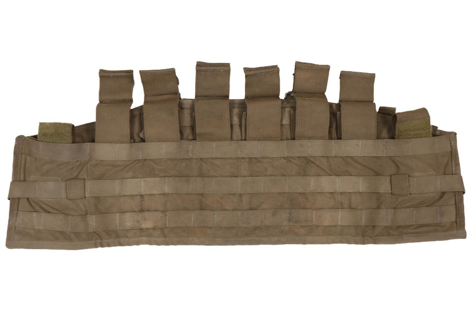 USMC Marine Corp Chest Rig Coyote Tan Tactical Assault Panel TAP Vest ...