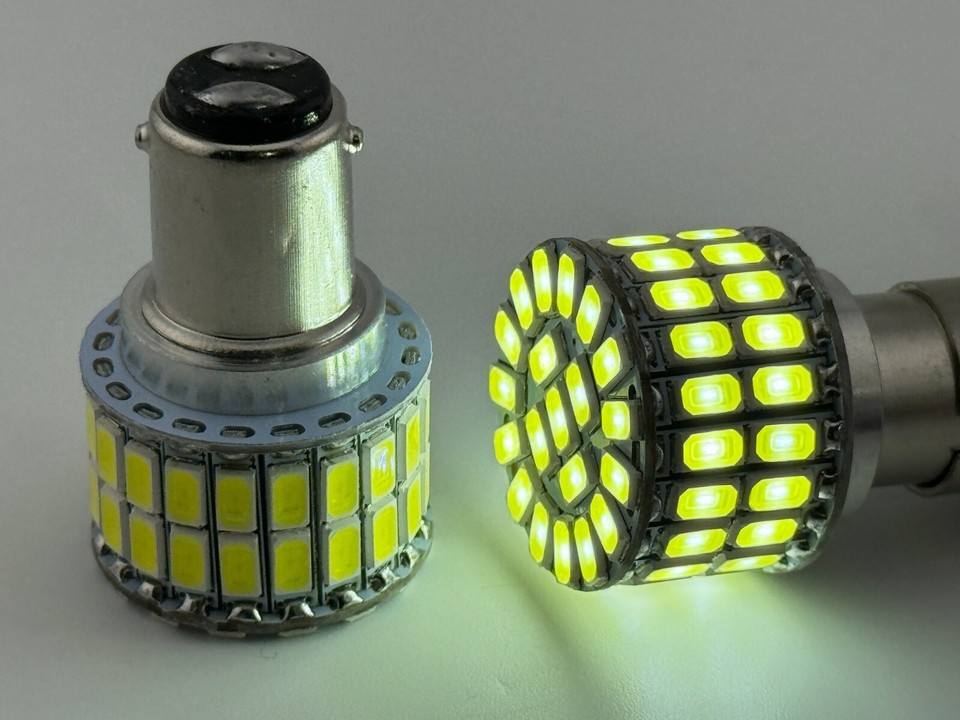 Rebaydo™ 2pcs BA15D LED Bulb 1158 6 Volt AC or DC Dual Filament | eBay