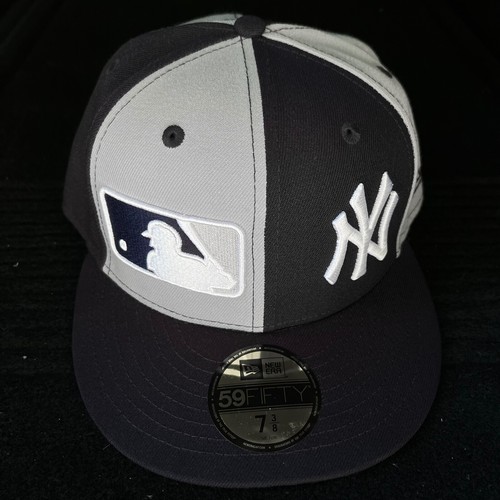 New York Yankees Double Logo Batterman Patch New Era 59FIFTY MLB Cap ...