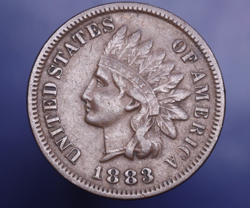 1883 1c Indian Head Penny One Cent US Philadelphia | eBay