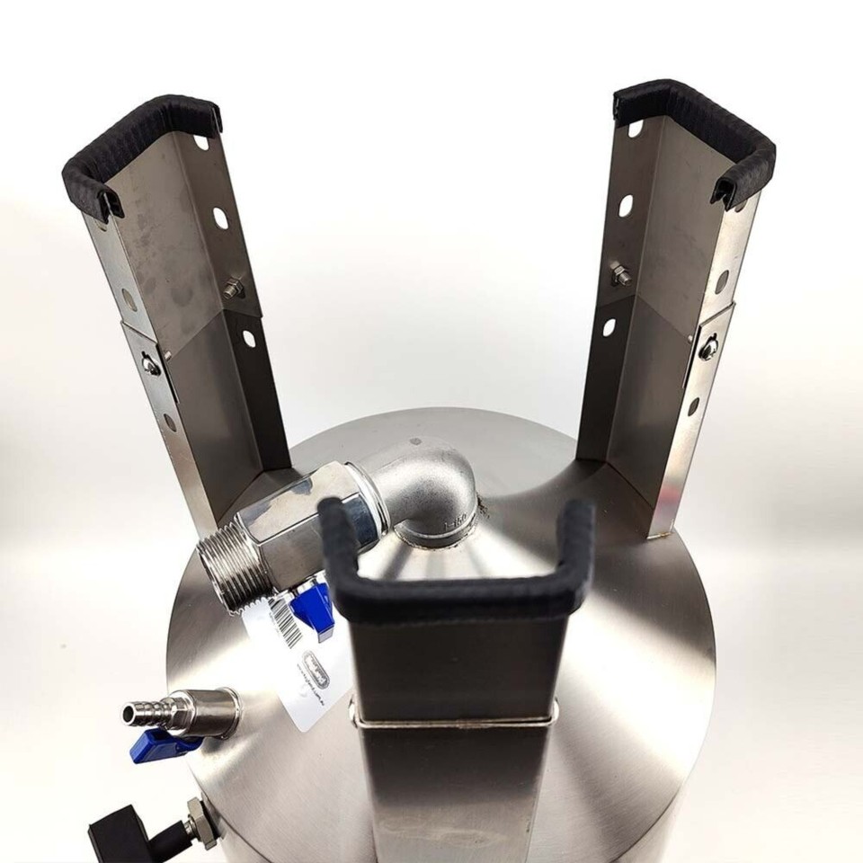 New 32L SS304 Full Stainless steel Conical fermenter Brew Perfect Beer ...