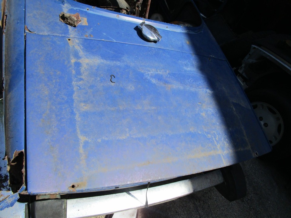 Triumph TR6 Trunk Lid Original 1969-1976 No Rust Holes Solid #813960 | eBay