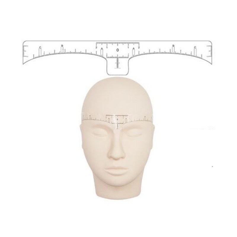 Disposable Microblading Permanent Tattoo Eyebrow Measure Ruler Sticker ...