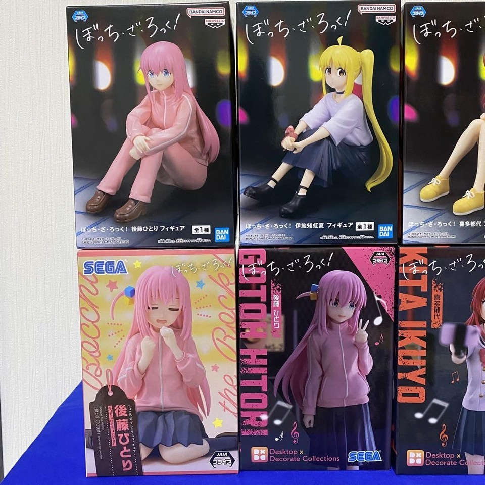 BOCCHI THE ROCK! Goto Hitoshi Ijichi Nijika Kita Ikuyo Yamada Ryo Figure | eBay