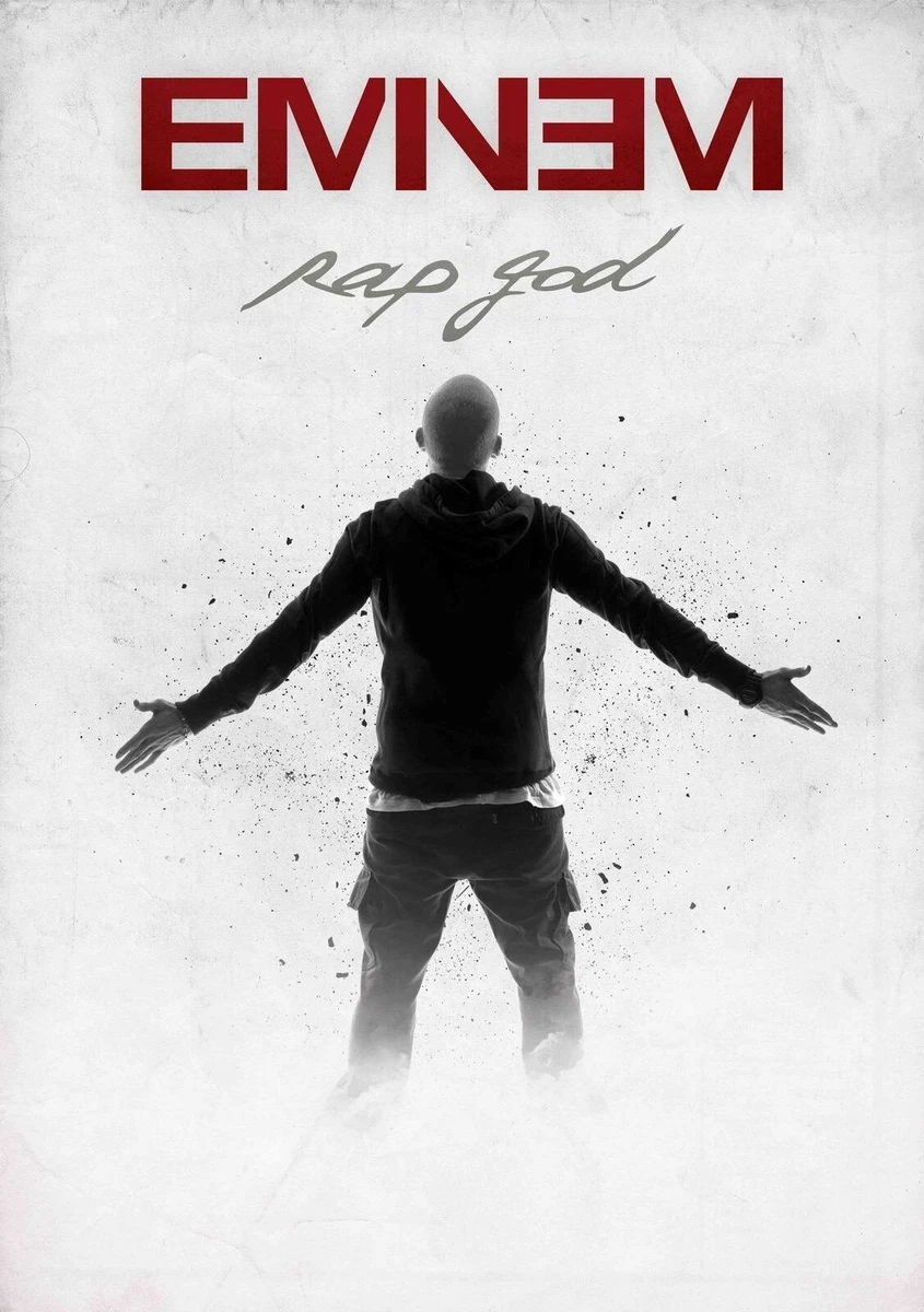 Eminem Rap God Poster