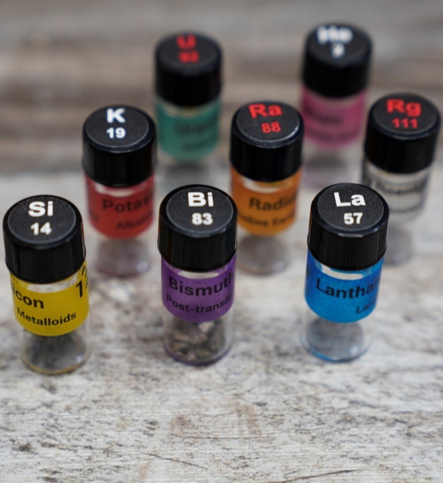 MUSEUM OF ELEMENTS - Ultimate Periodic Table of Elements - Collect Real ...