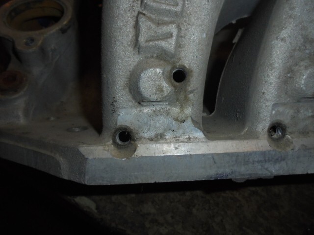 Aluminum Intake BBC BRODIX BIG DUKE Dominator IHRA NHRA K&N STREET ...