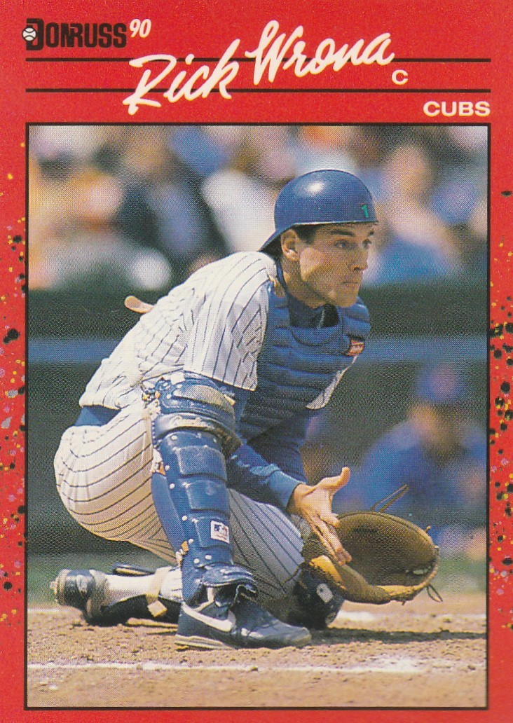 FREE SHIPPING-MINT-1990 Donruss #512 Rick Wrona-CUBS | eBay