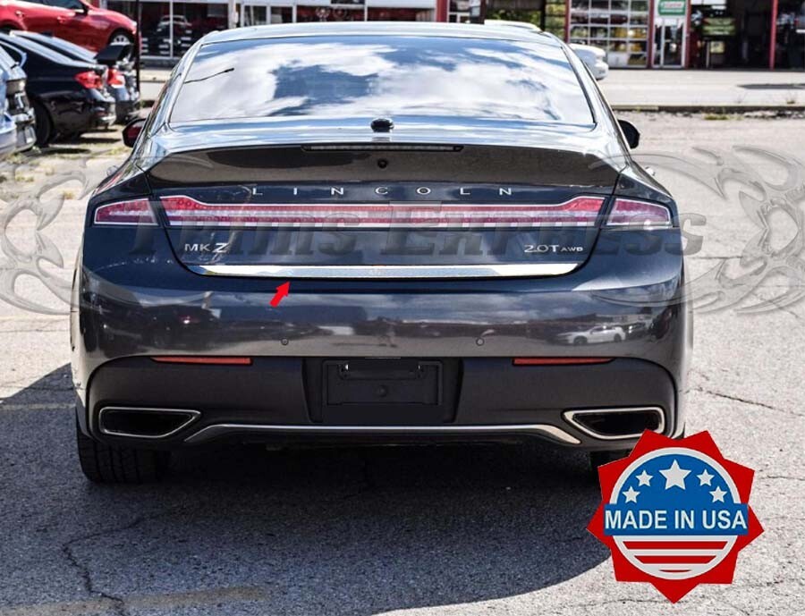 fit:2013-2020 Lincoln MKZ Rear Trunk Lid Bumper Door Trim Cover ...
