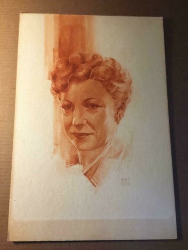 Rare Signed Published Magazine Illustration Painting Pulp Hans Flato ...